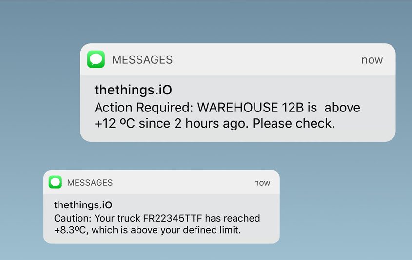 thethings.iO IoT Platform – Cold Chain Tracker